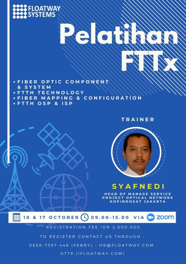 Training LABORATORIUM FIBER TO THE HOME/BUILDING (FTTX) - JARINGAN ...