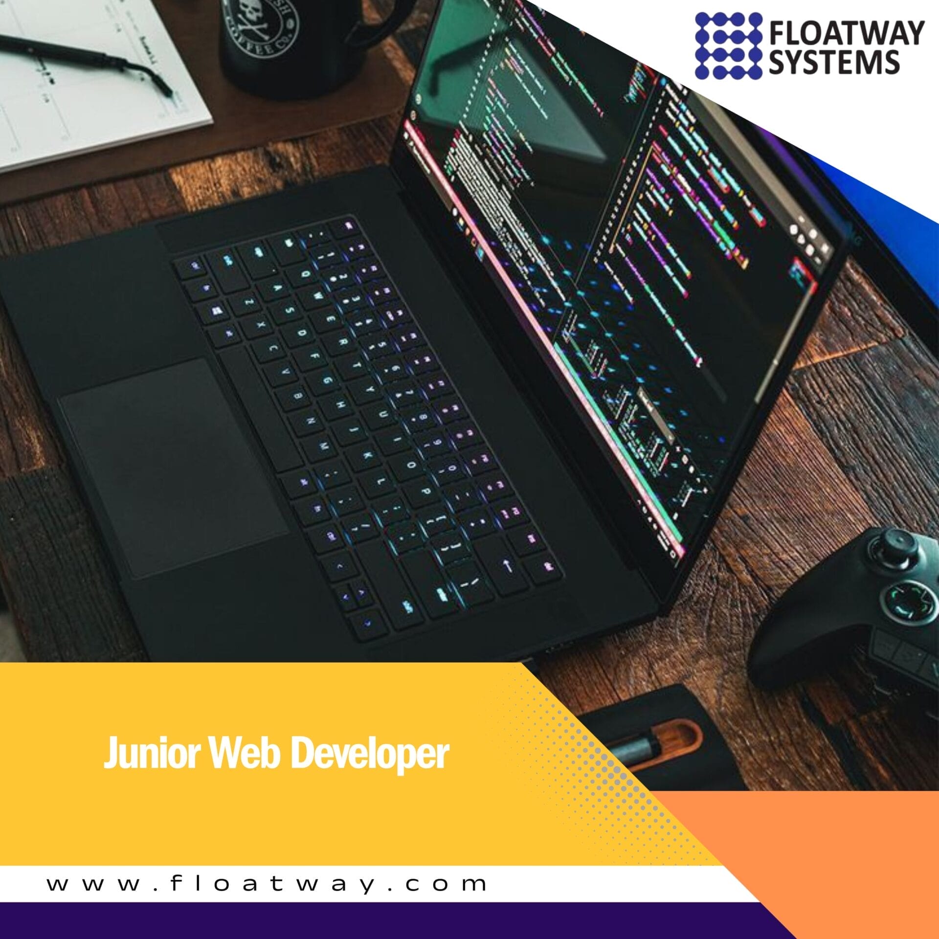 PELATIHAN DAN SERTIFIKASI JUNIOR WEB DEVELOPER | Store PT. Floatway System